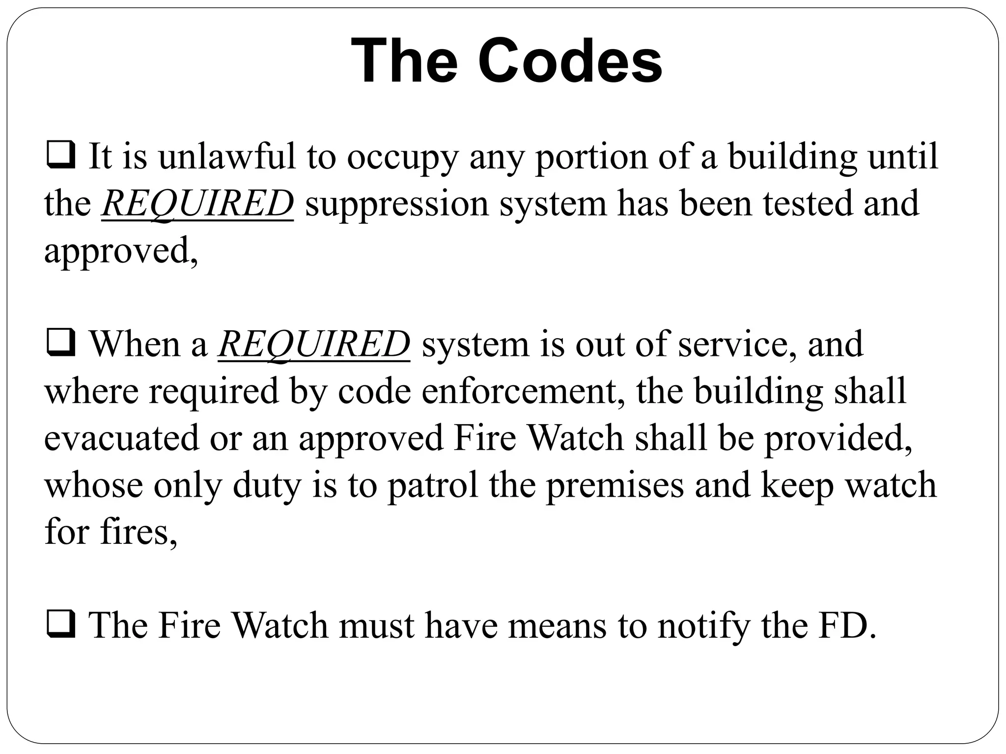 Fire sprinkler systems | PPT