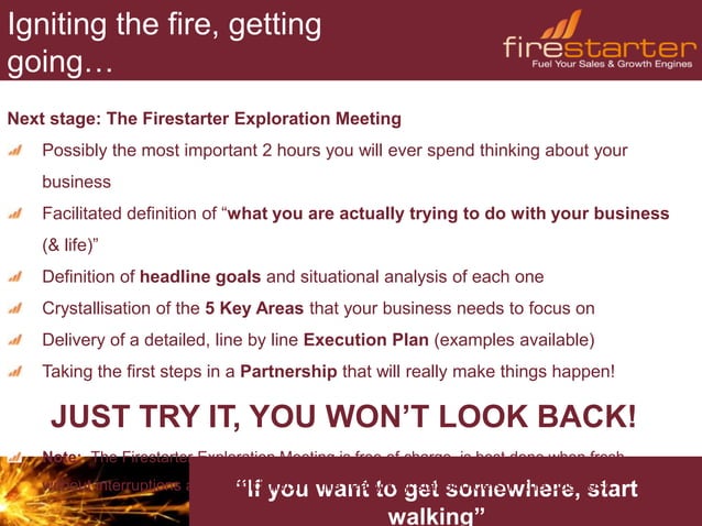Firestarter Introduction | PPT