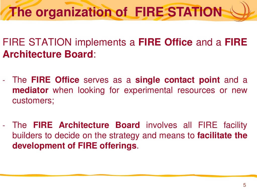 FIRE STATION project