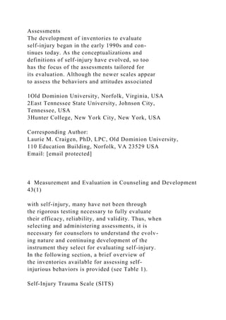 Firestone Assessment of Self-Destructive ThoughtsReview of the F.docx