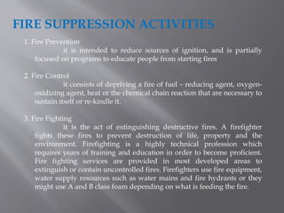 Suppression of Fire under Fire Arson Investigation | PPTX
