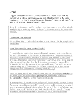 Fire tetrahedron | PDF