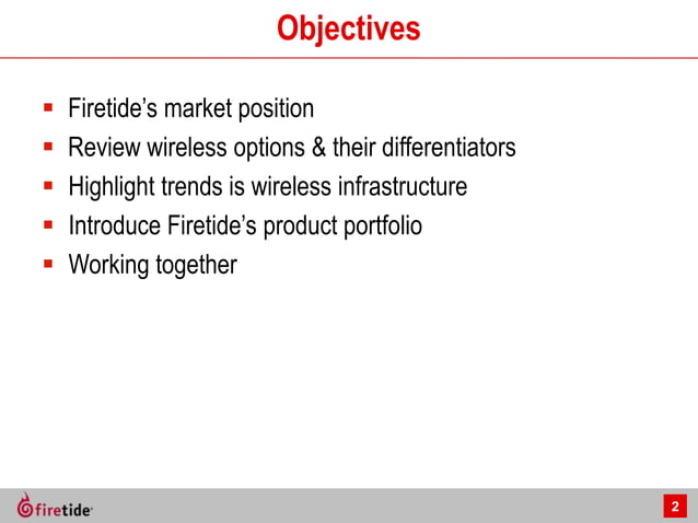 Firetide GSA Wireless Mesh Nodes | PPTX