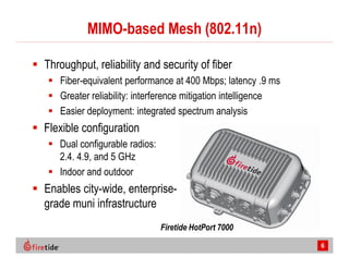 Firetide Q4 Update | PDF | Computer Networking | Computing