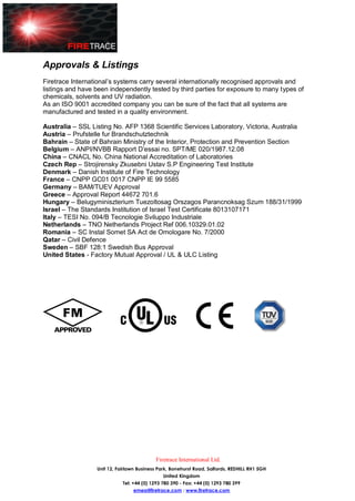 Fire Protection of Electrical Enclosures | PDF