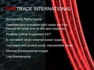 Firetrace Presentation | PPSX