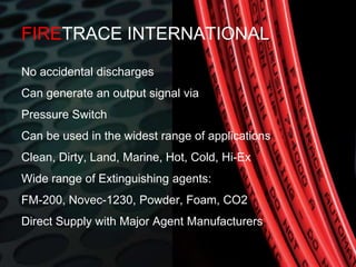 Firetrace Presentation | PPSX