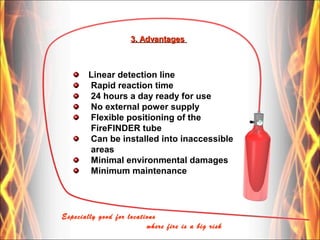 Polymer Tube Firetrace Based Automatic Fire Detection and Suppression ...