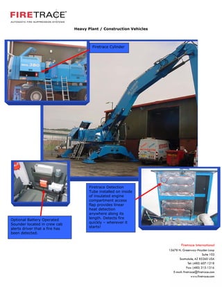 Firetrace Vehicle Protection 01 | PDF | Auto Safety Technologies | Auto ...