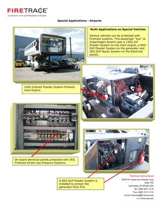 Firetrace Vehicle Protection 01 | PDF | Auto Safety Technologies | Auto ...