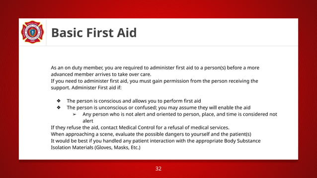 MFE Training Manual for FiveM Fire Departments | PPTX