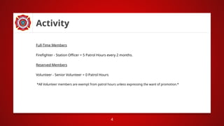 MFE Training Manual for FiveM Fire Departments | PPTX