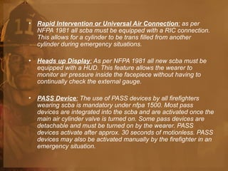 Fire Training of Self contained breathing | PPTX