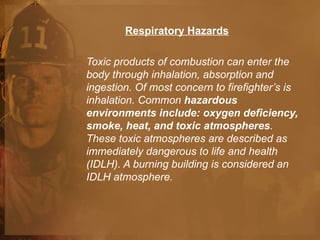 Fire Training of Self contained breathing | PPTX