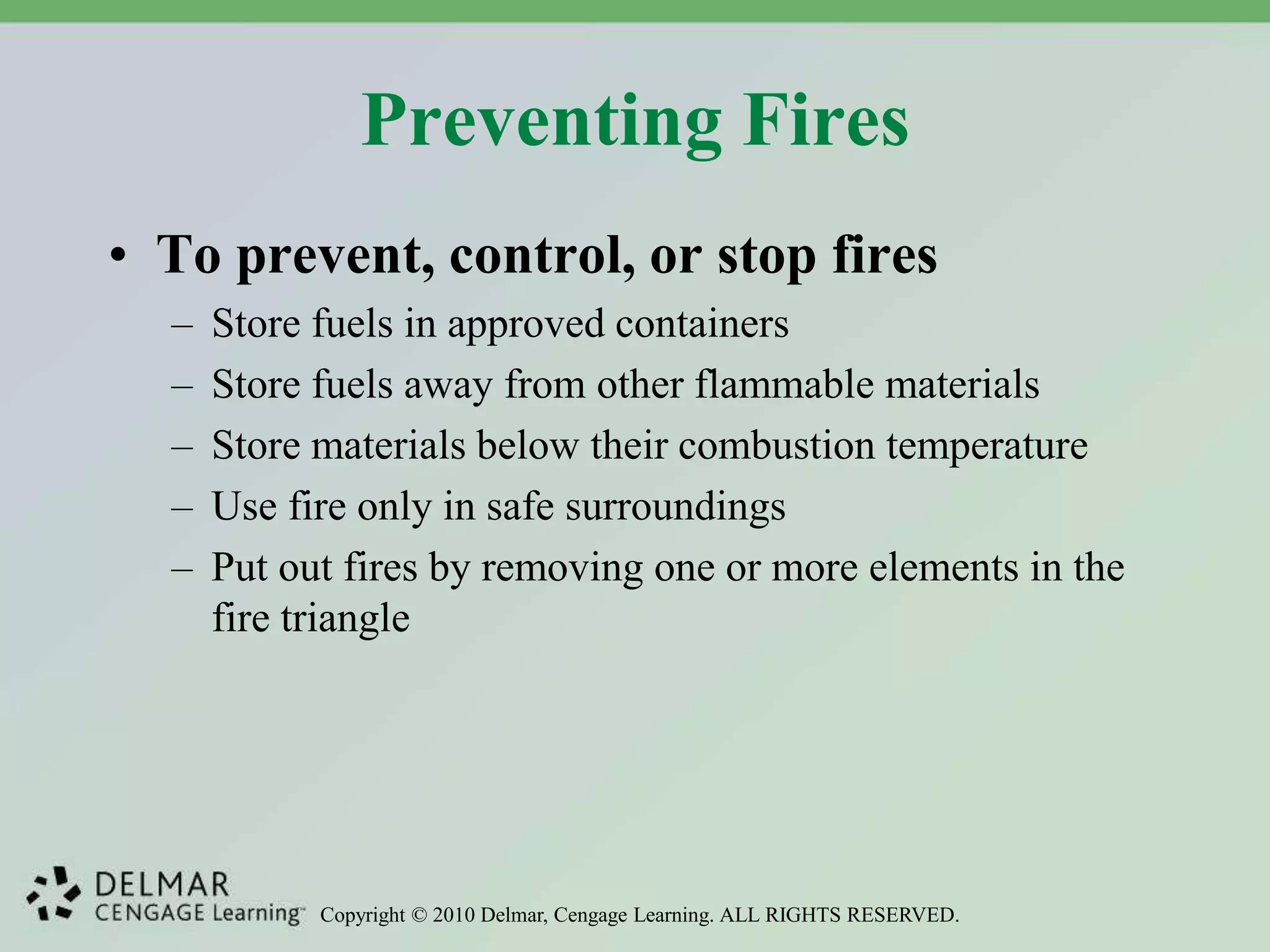 Fire triangle | PPT