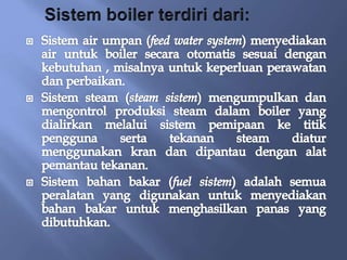 Fire tube boiler power point | PPTX