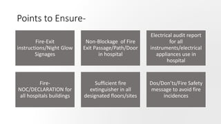Fire safety in public hospital and health facilities | PPTX