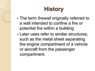 Firewall and its purpose | PPTX | Computer Networking | Computing