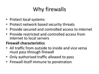Firewall | PPTX