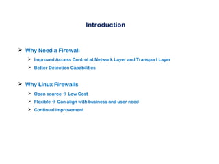 Linux Firewall - NullCon Chennai Presentation | PPT