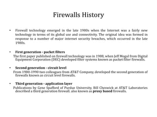 Firewall | PPTX