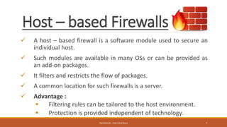 Firewall Basing | PPTX