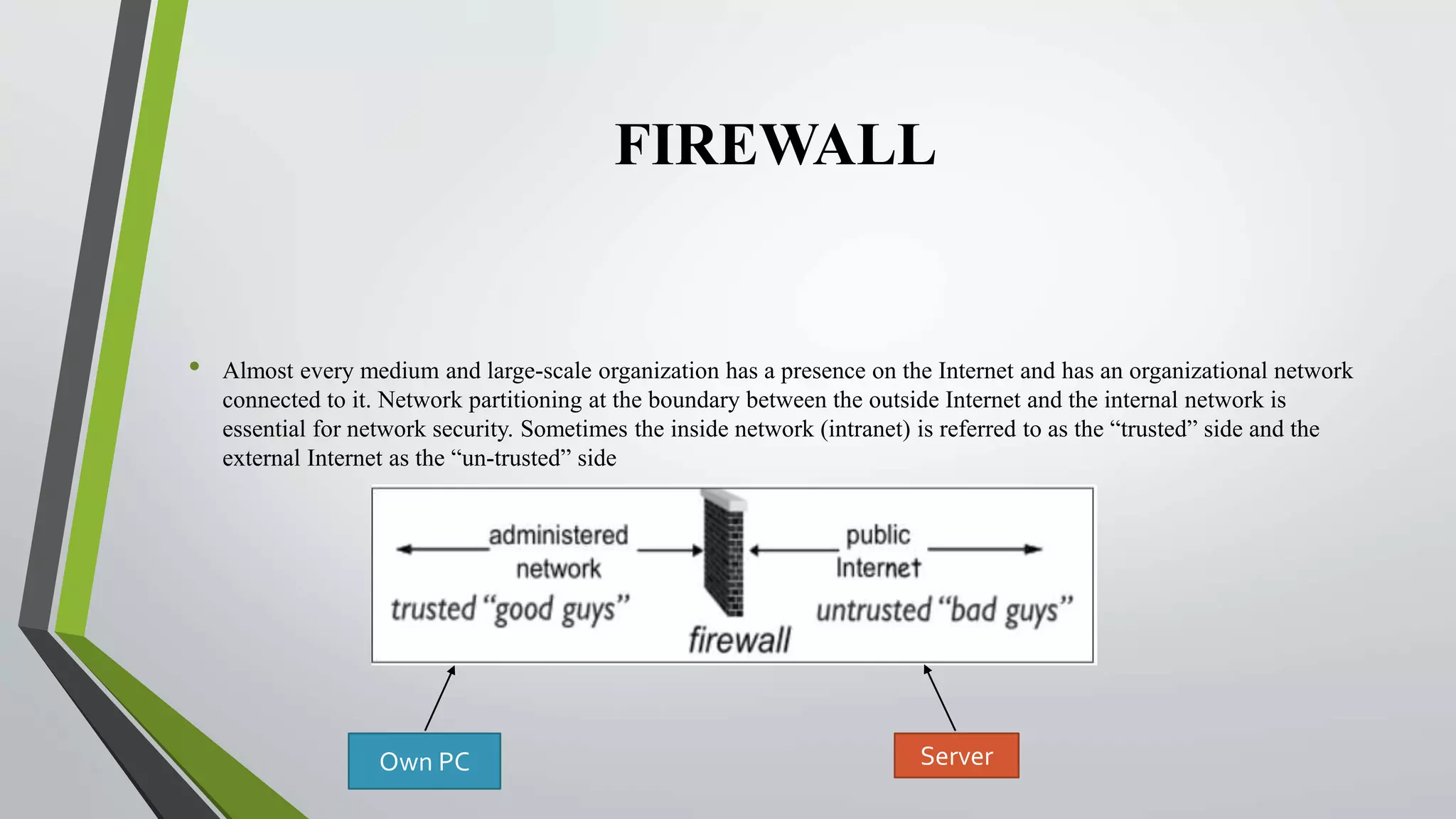 Firewall and Types of firewall | PPTX