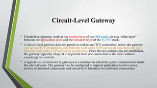 Firewall and Types of firewall | PPTX