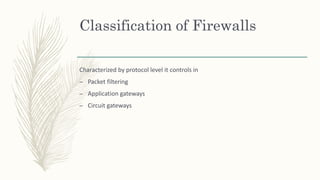 Firewall | PPTX