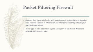 Firewall | PPTX