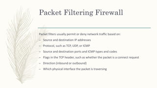 Firewall | PPTX