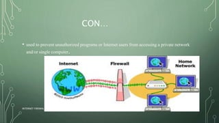 Firewall | PPTX | Operating Systems | Computer Software and Applications