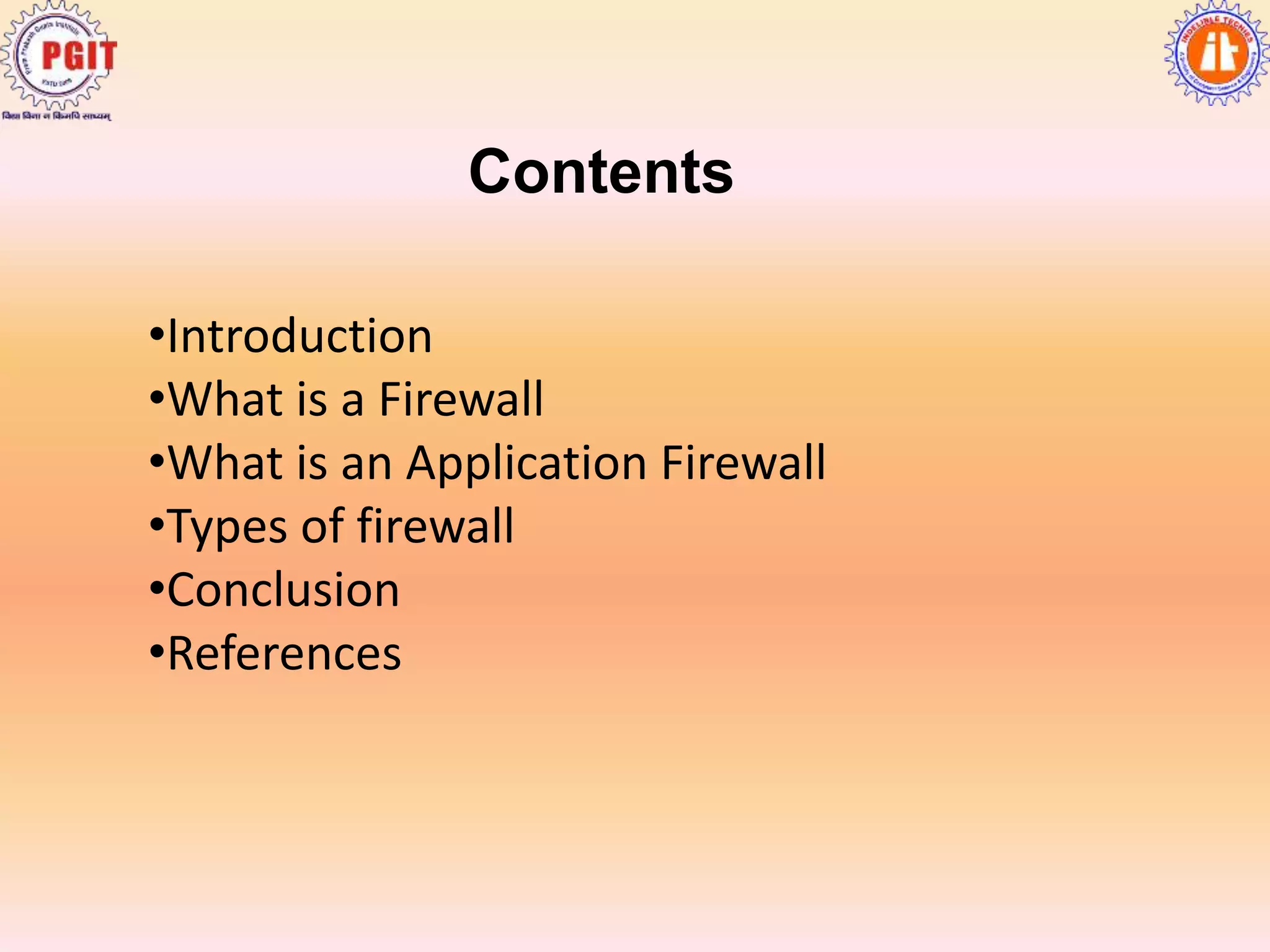 Firewall PPT | PPT