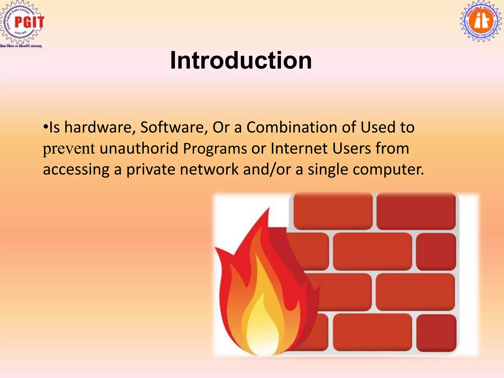 Firewall PPT | PPT
