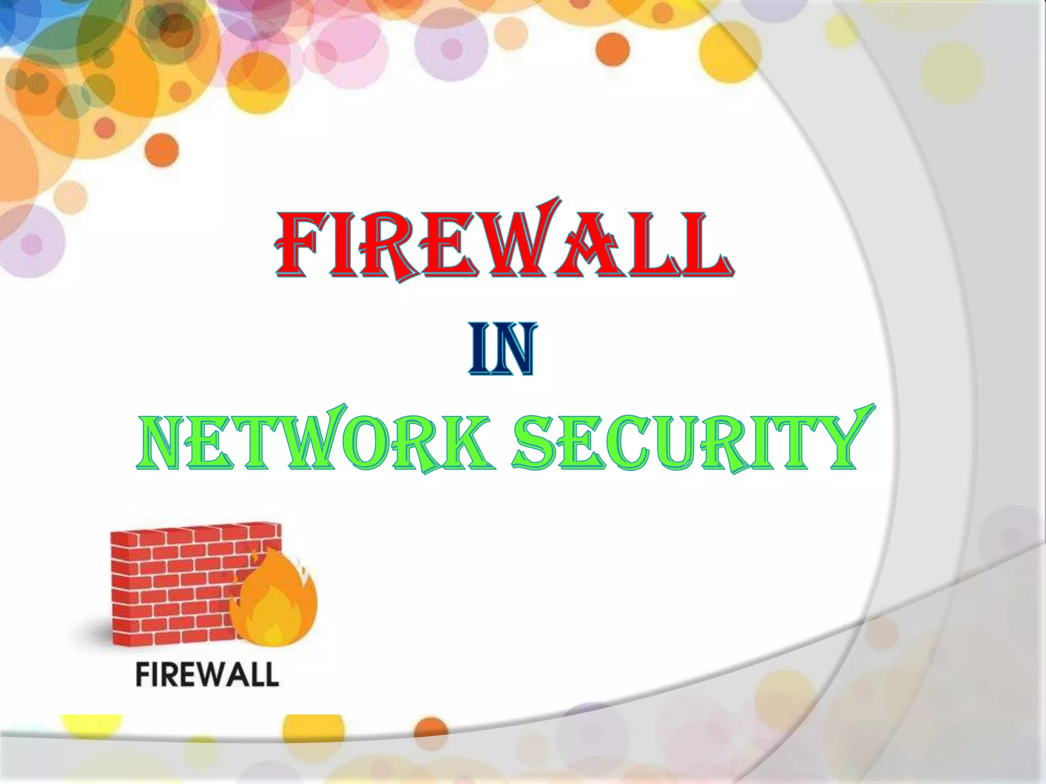Firewall & types of Firewall | PDF
