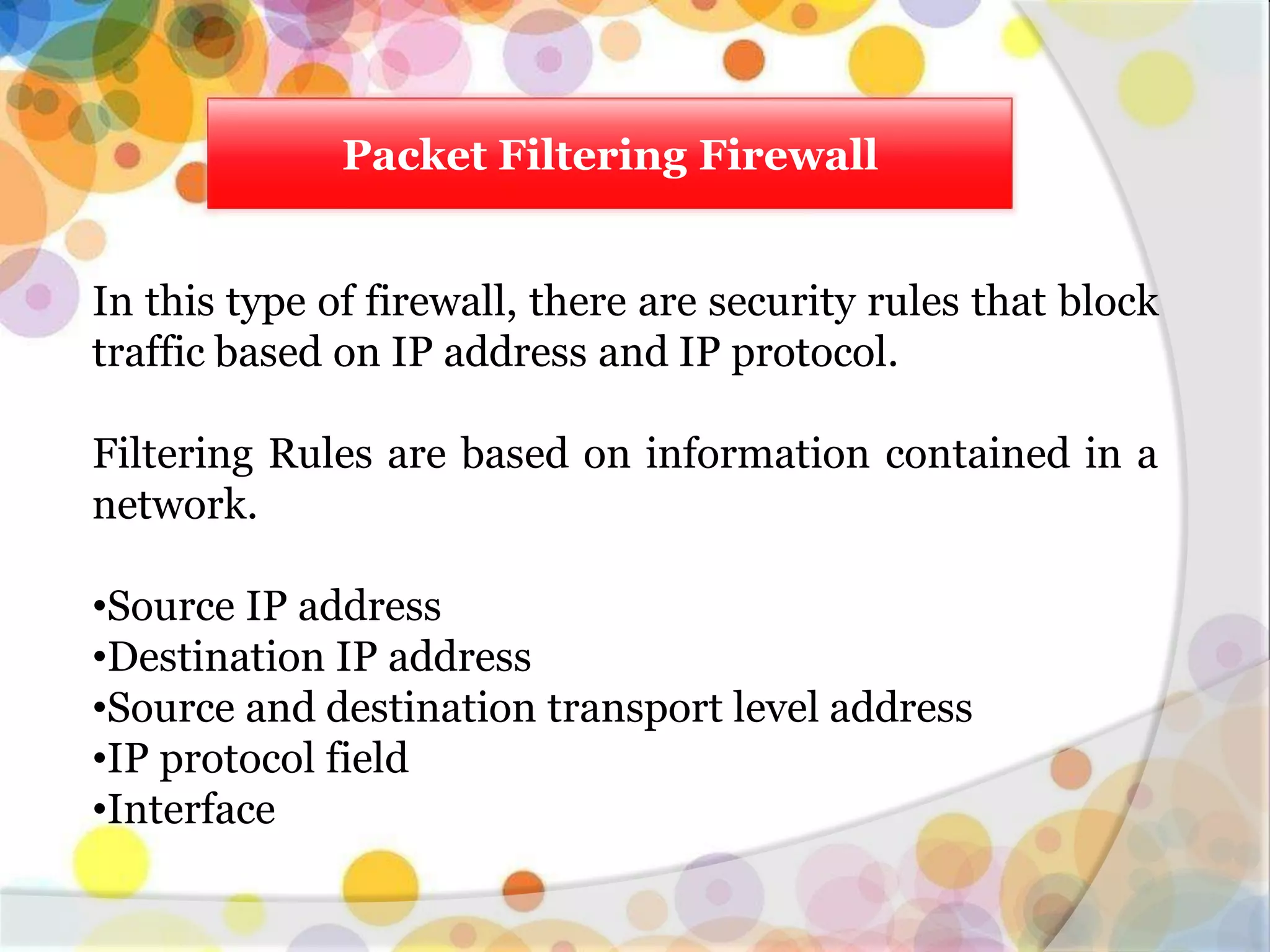 Firewall & types of Firewall | PDF | Computer Networking | Computing