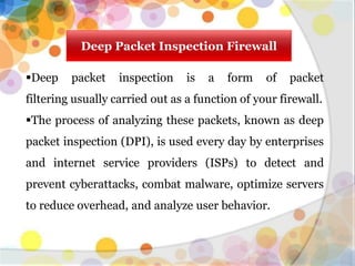 Firewall & types of Firewall | PDF | Computer Networking | Computing