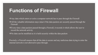Firewall | PPTX