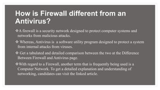Firewall | PPTX
