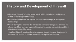 Firewall | PPTX