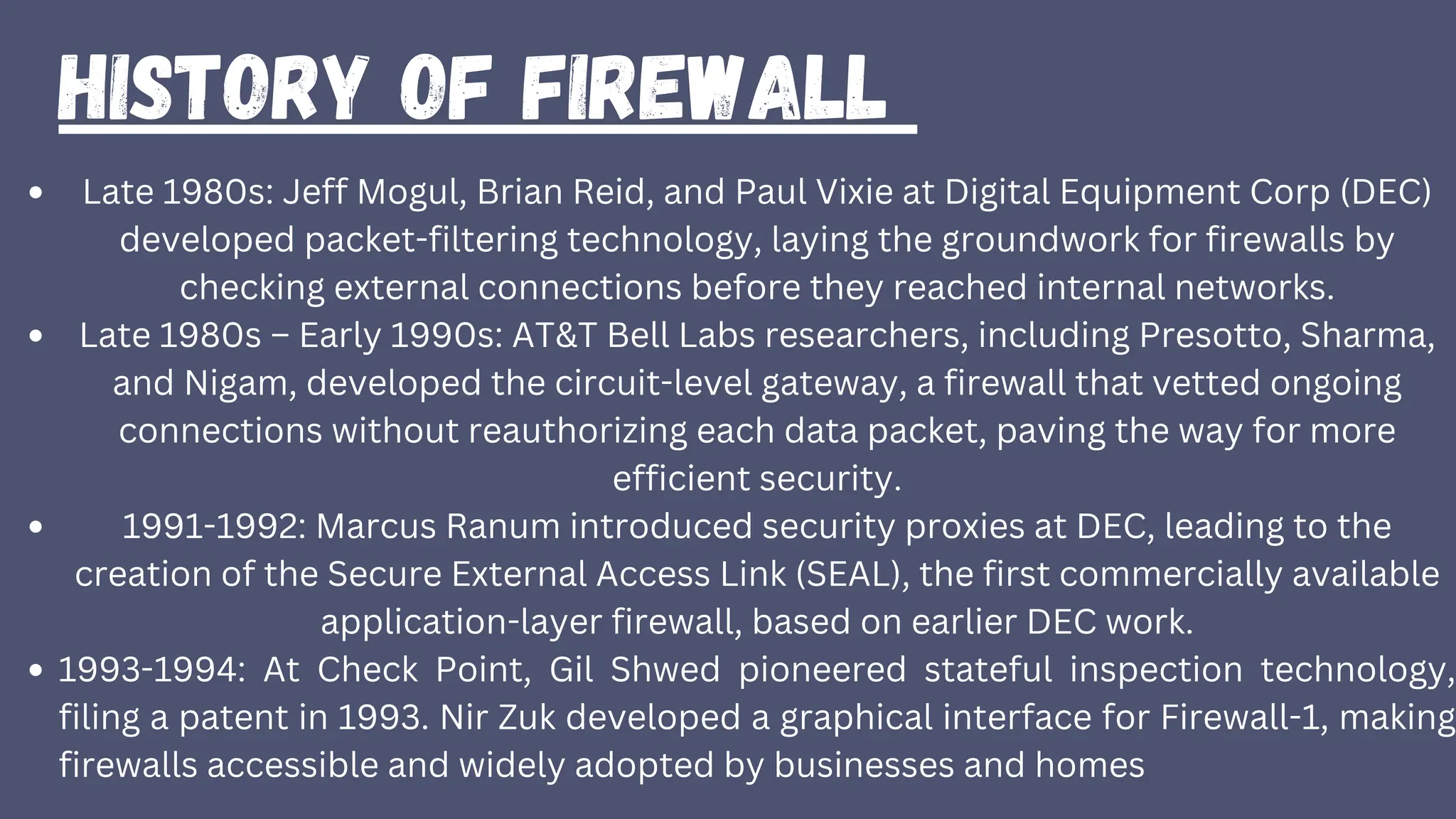 FIREWALLs in an information security.ppt