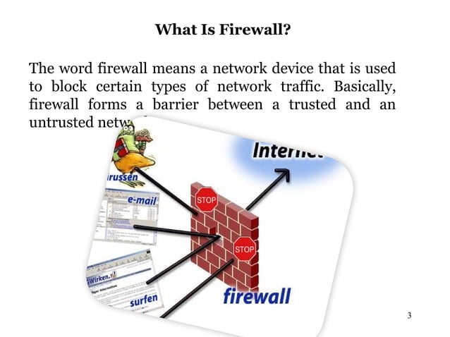 Firewall.pptx in Information Security for Human and students ease | PPT