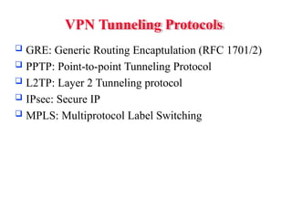 Introduction to firewalls and virtual private networks | PPTX