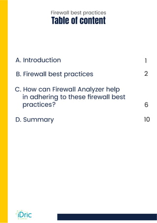 Firewall best-practices-firewall-analyzer | PDF