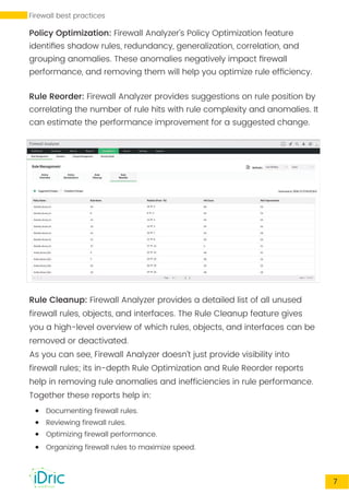 Firewall best-practices-firewall-analyzer | PDF