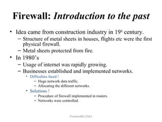 Firewall & its configurations | PPT