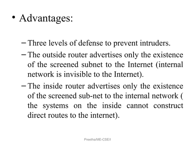 Firewall & its configurations | PPT