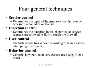 Firewall & its configurations | PPT