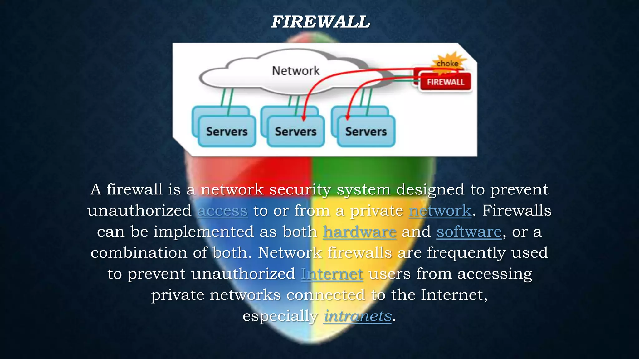 Firewall and its configuration | PPTX