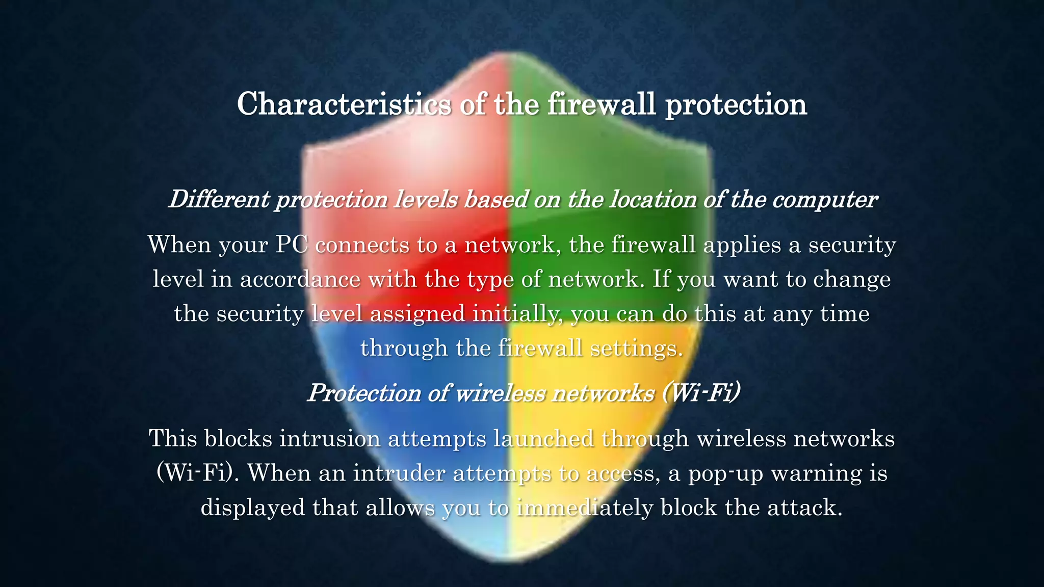 Firewall and its configuration | PPTX